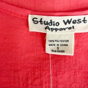 Studio West | Tops | Studio West Apparel Crochet Overlay Top | Poshmark